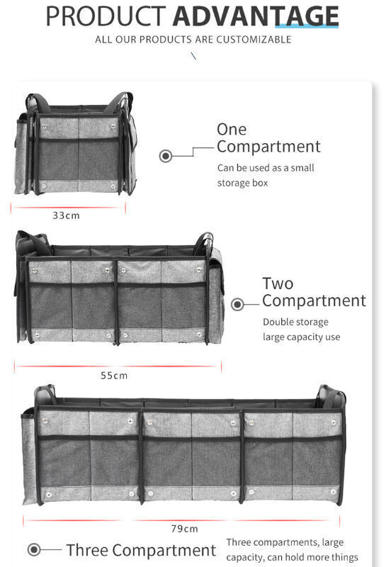 Buy Wholesale China Multiway Travel Auto Collapsible Car Boot Storage ...