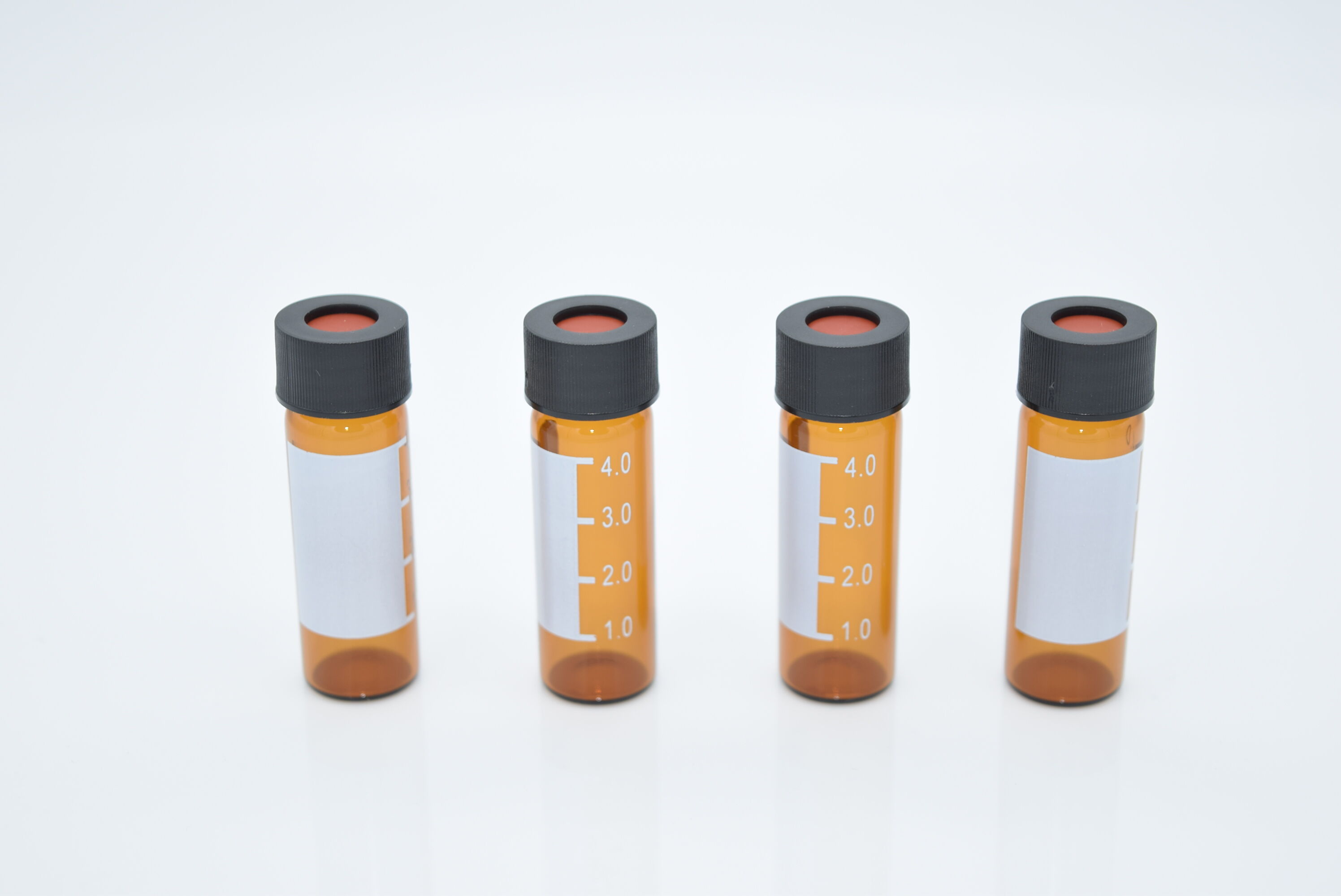 Buy Wholesale China 4ml Amber Glass Bottle With Patch 15×45mm & 4ml ...