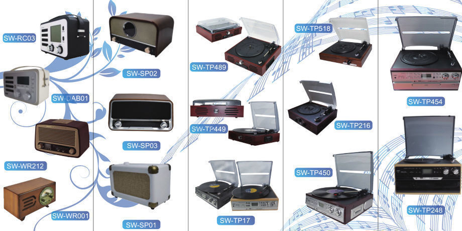 Wholesale Turntable Record Player Multi Function With Am Fm Radio ...