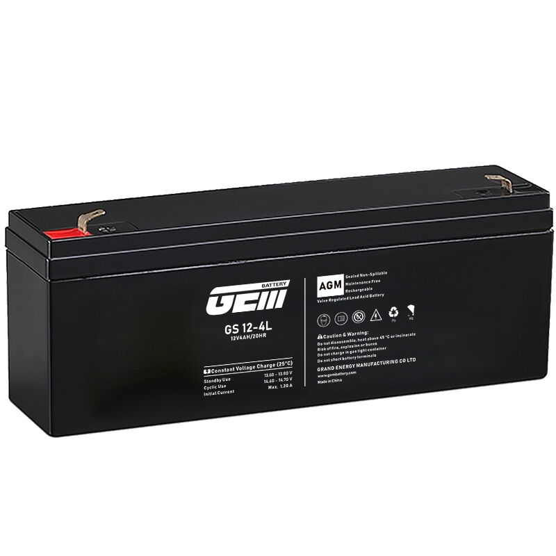 Hot Sale Agm Battery 12v4lah Ups Alarm System Rechargeable Lead-acid ...