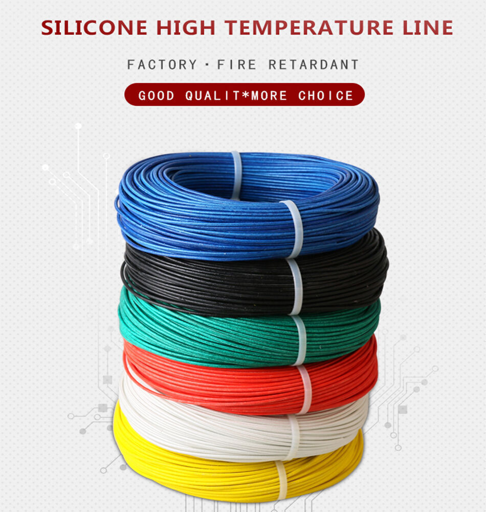 Buy Wholesale China High Ultra Flexible Heater Resistant Wire Silicone Rubber Insulated Cable 0 ...