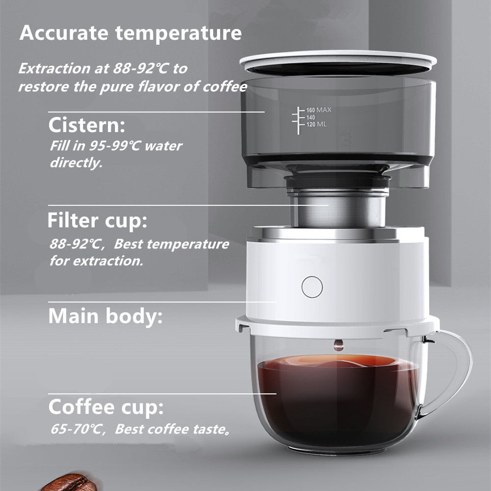 Wholesale Aaa Battery Power Portable Mini Coffee Machine Powder Coffee ...