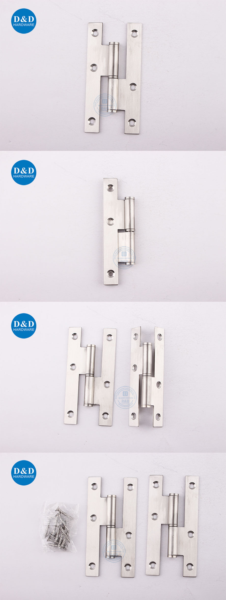 High Quality Stainless Steel 304 Round Corner H Door Hinge For Interior ...