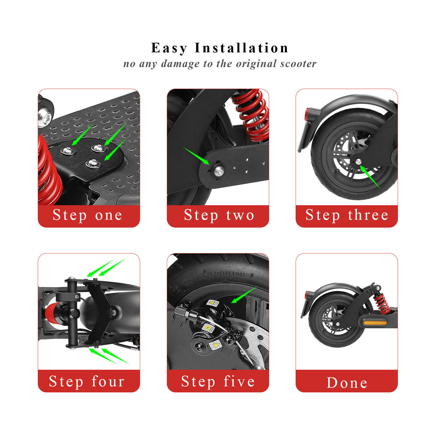 Buy Wholesale China For Xiaomi M365 Pro Accessories Rear Shock ...