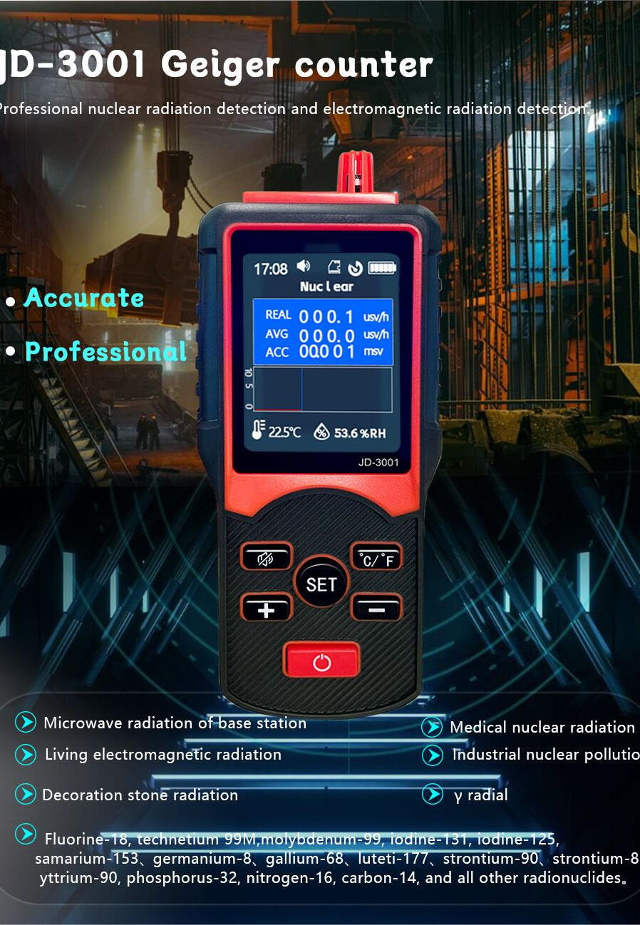 Buy China Wholesale Portable Digital Tool Radioactive Detector Nuclear ...