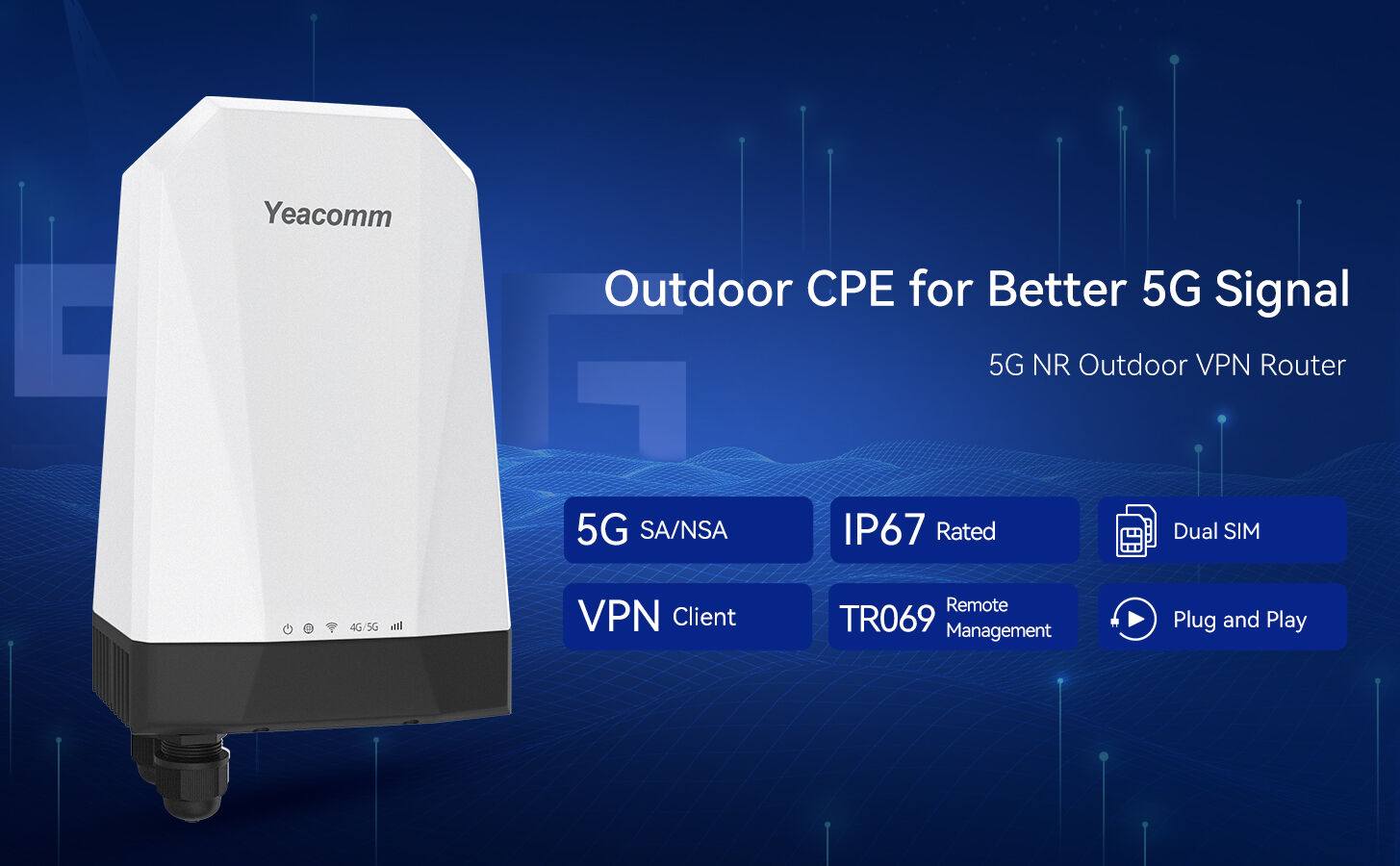 Buy Standard Quality China Wholesale Yeacomm Nr610 5g 4.67gbps Vpn Modem Support Band Lock Ttl ...