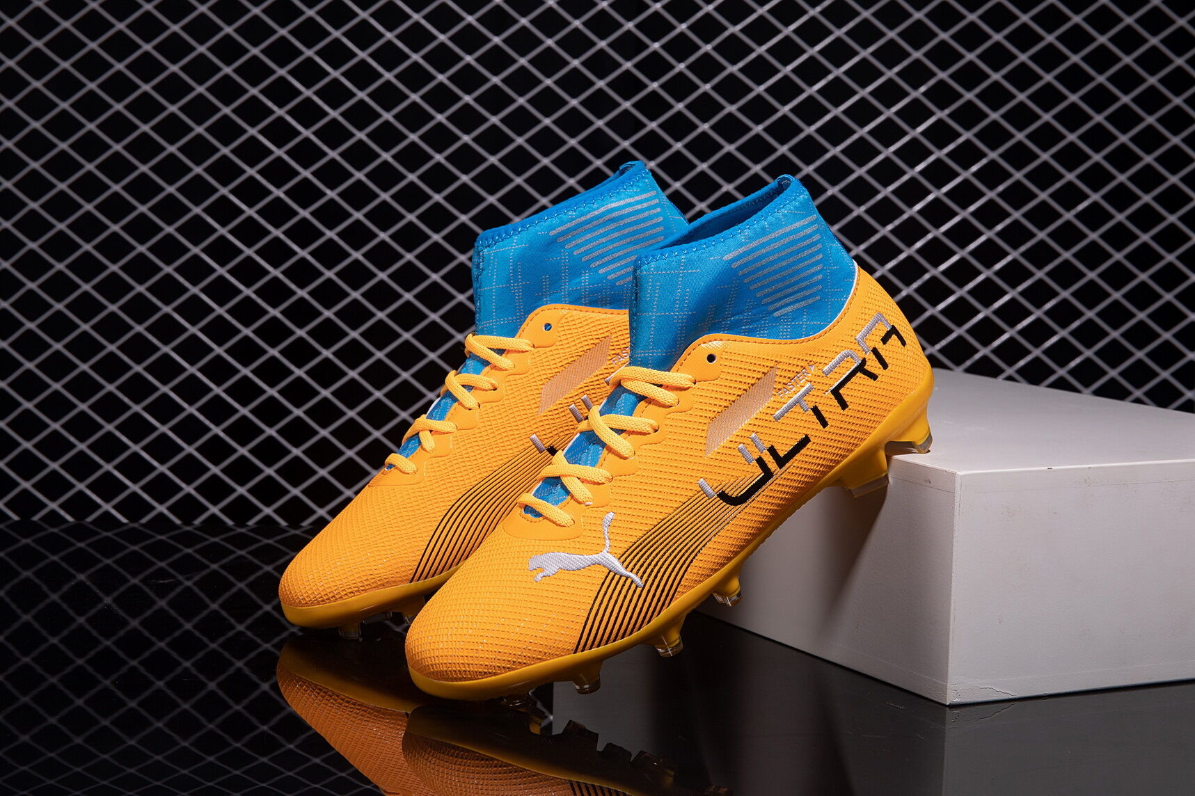 Buy Wholesale China New Plated Bottom High Top Soccer Football Shoes Ag ...