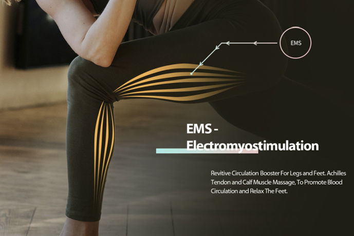 Buy Wholesale China Rechargeable Lcd Display Body Ems Massage Personal ...