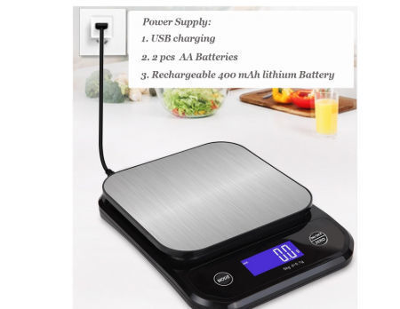 Buy Wholesale China 10kg Ip67 Waterproof Kitchen Scale Usb Weight Scale ...