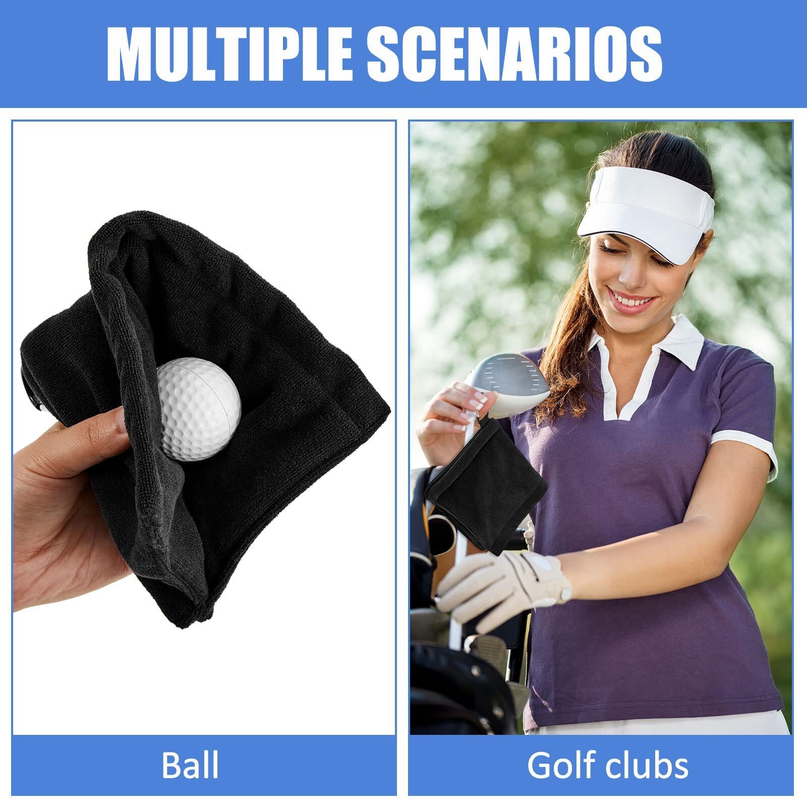 Bulk Buy China Wholesale Golf Ball Towel 5.5 X 5.5 Inch, Small Golf ...
