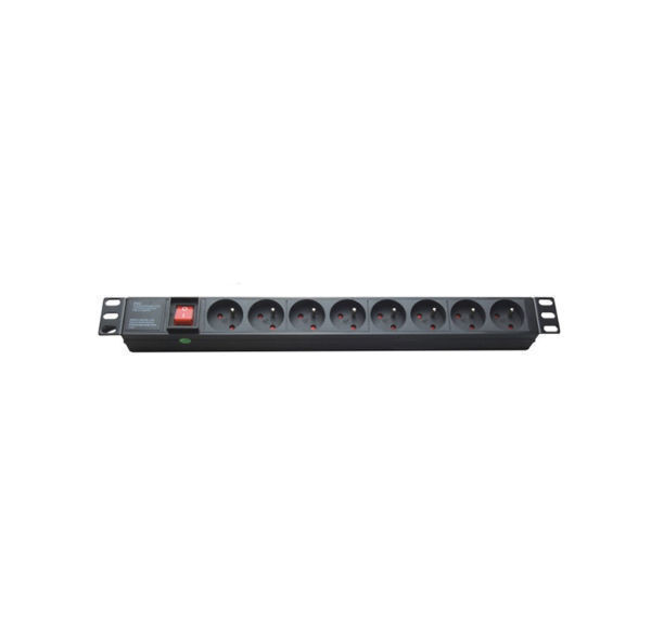 Buy Wholesale China French Type 16a 1u 8 Way Outlet Pdu Rack Mount ...
