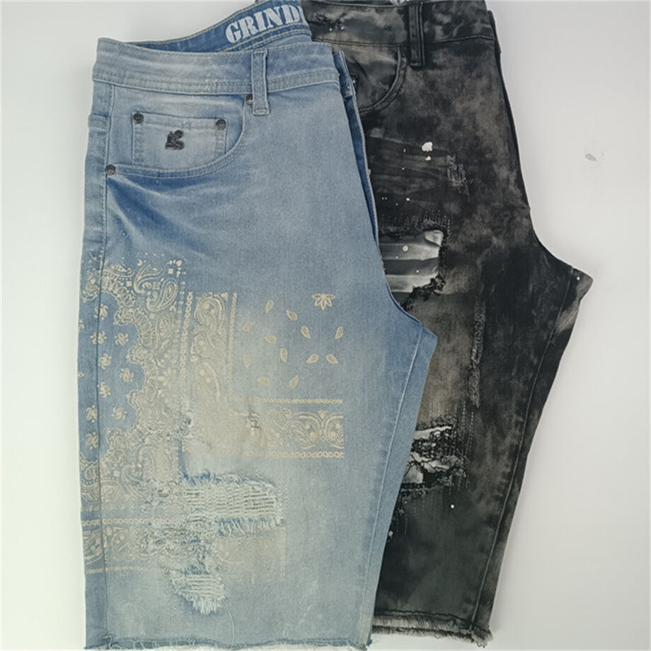 Buy Standard Quality Hong Kong SAR Wholesale Men's Denim Shorts $12 ...