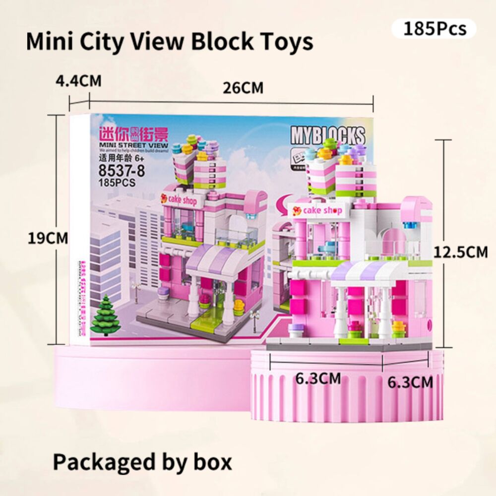 Buy Wholesale China Children Cute Mini City Street View Block Toys ...