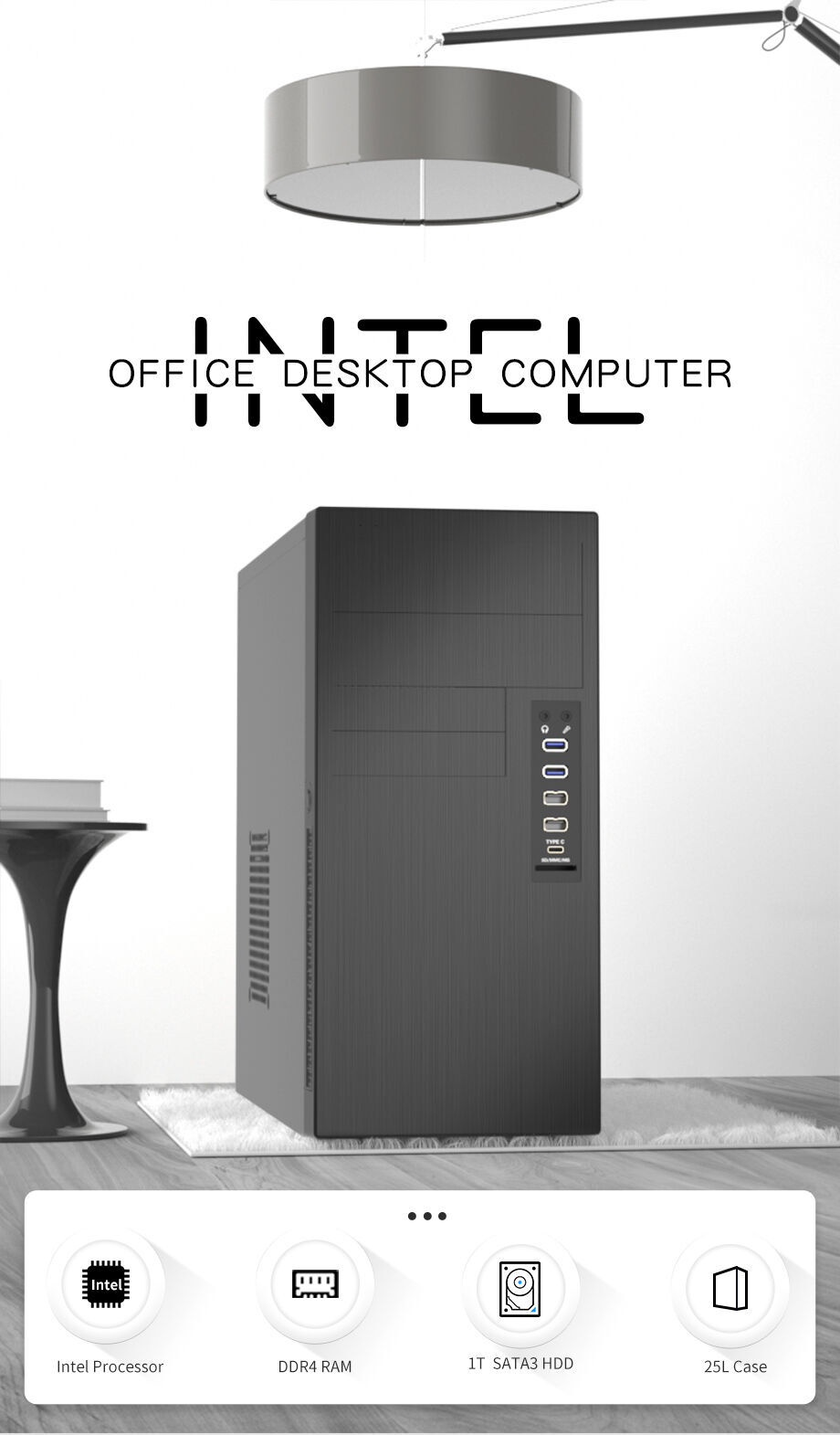 Buy Wholesale China Manufacture Gaming Desktop Computer Tower Intel ...