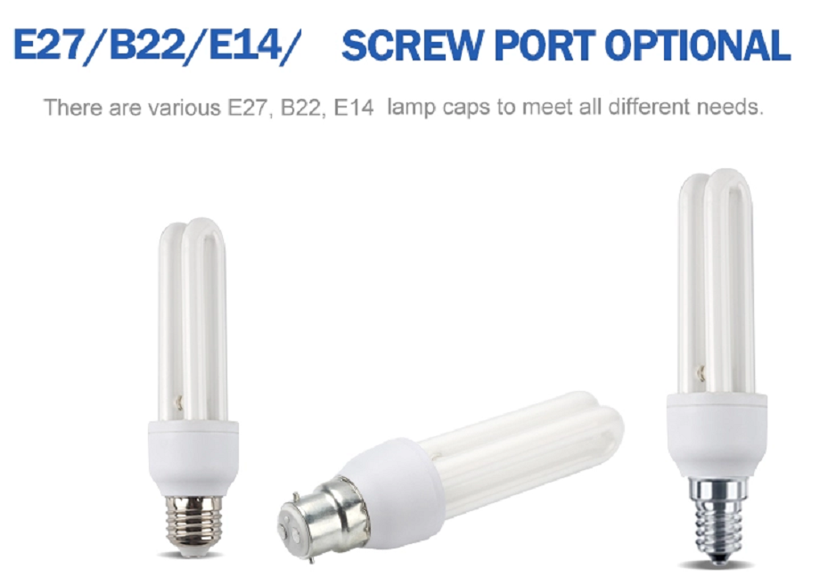 Buy Wholesale China Free Sample U Shape Cfl 20w 45w E27 6500k Energy ...
