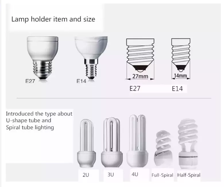 Buy Wholesale China Free Sample U Shape Cfl 20w 45w E27 6500k Energy ...