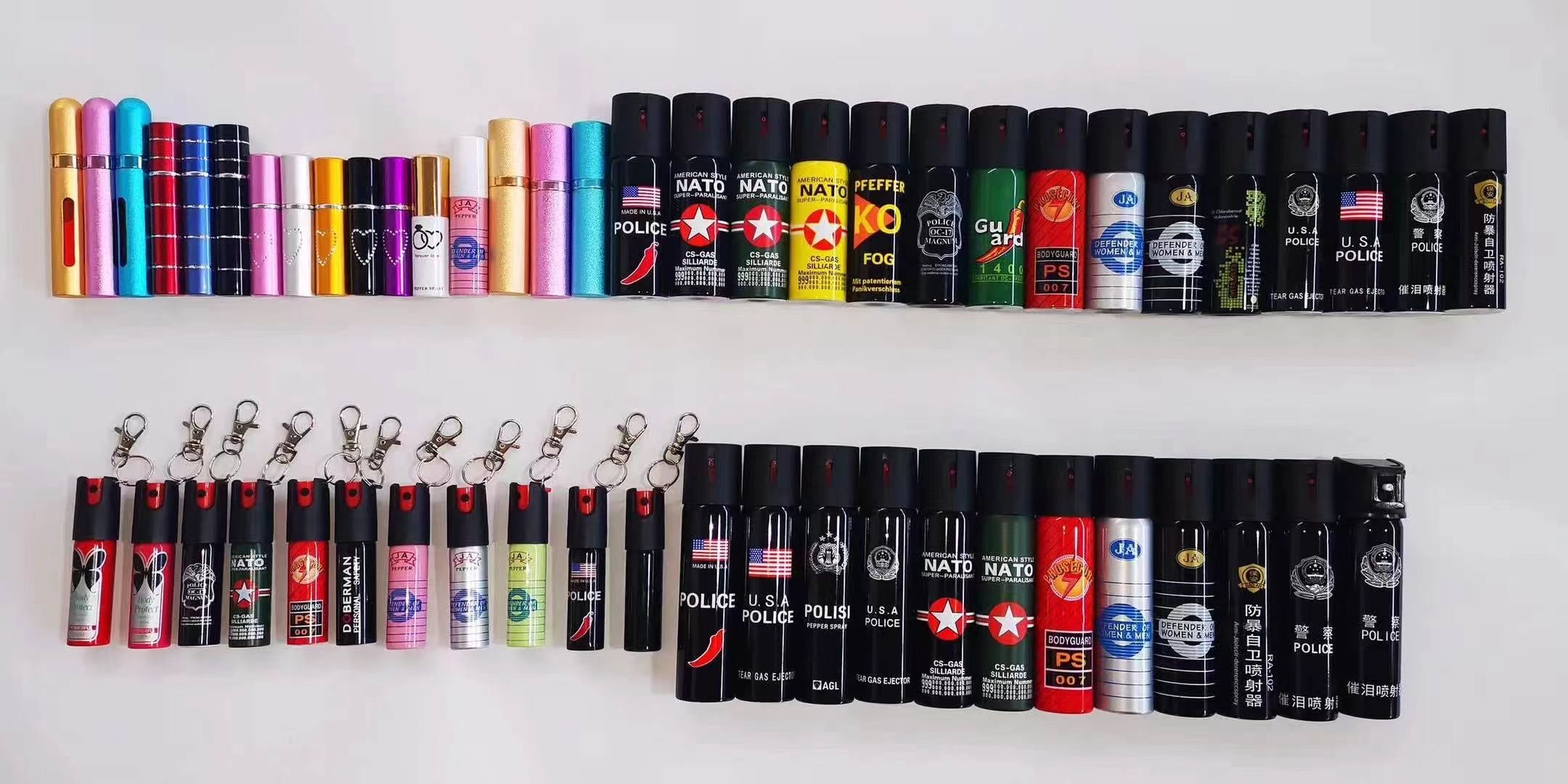 Factory Direct High Quality China Wholesale 60ml Pepper Spray Chili ...
