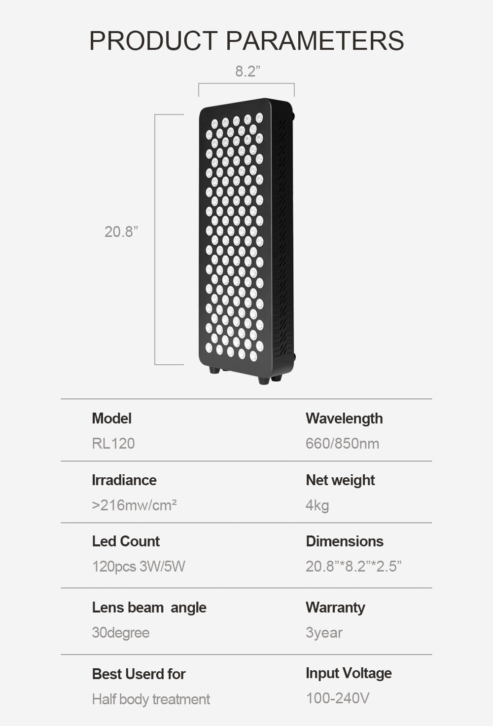 New Mini Led Panel Red Near Infrared Light For Beauty Red Light Therapy ...