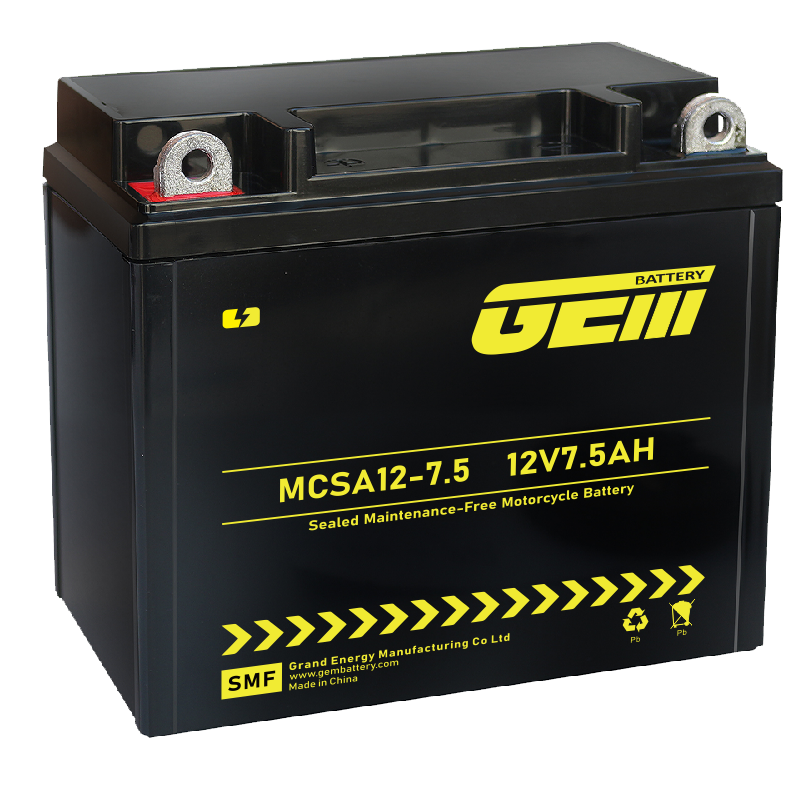 12v7.5ah High Quality Motorcycle Parts Motorcycle Sealed Maintenance ...