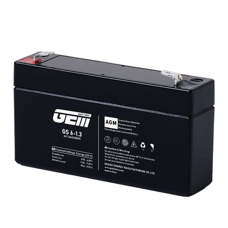 Buy Wholesale China Gem Battery 6v1.3ah Sealed Lead Acid Agm Vrla Sla Battery For Ups/ Light ...