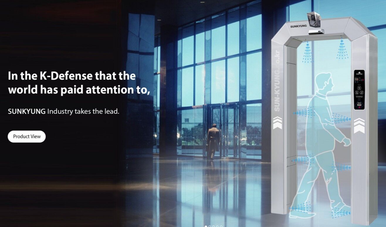 Buy Wholesale South Korea Walkthrough Sanitization Gates With ...