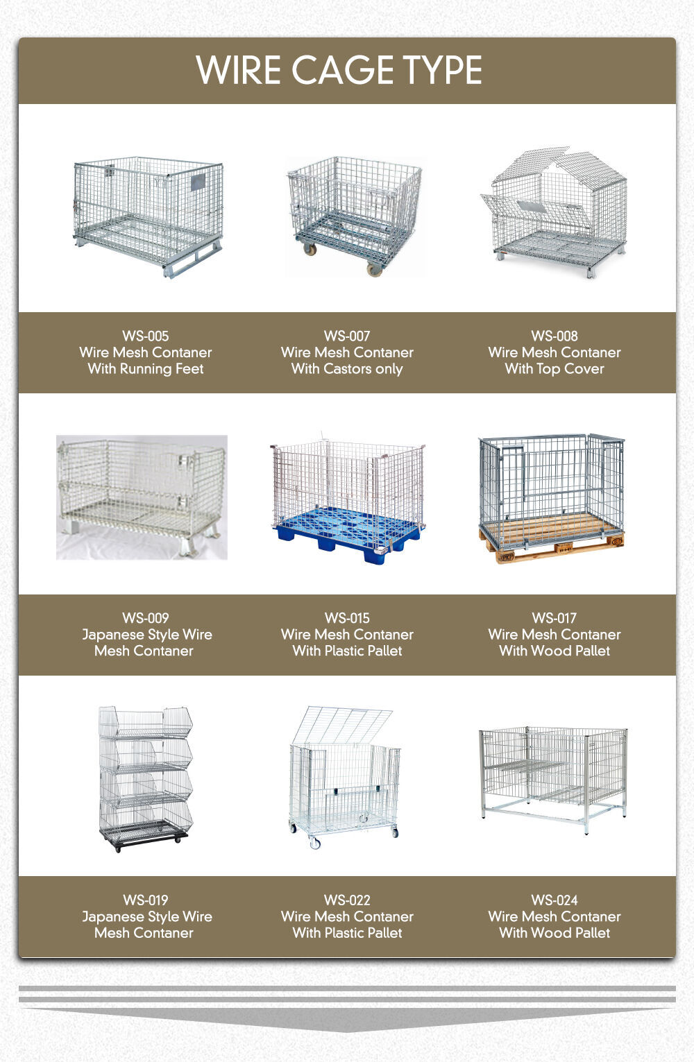 Buy Wholesale China China Supplier Small Size Wire Container For ...