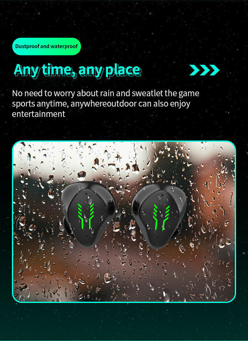 Buy Wholesale China H9 Low Latency Dual Mic Enc Tws Earbuds Touch ...