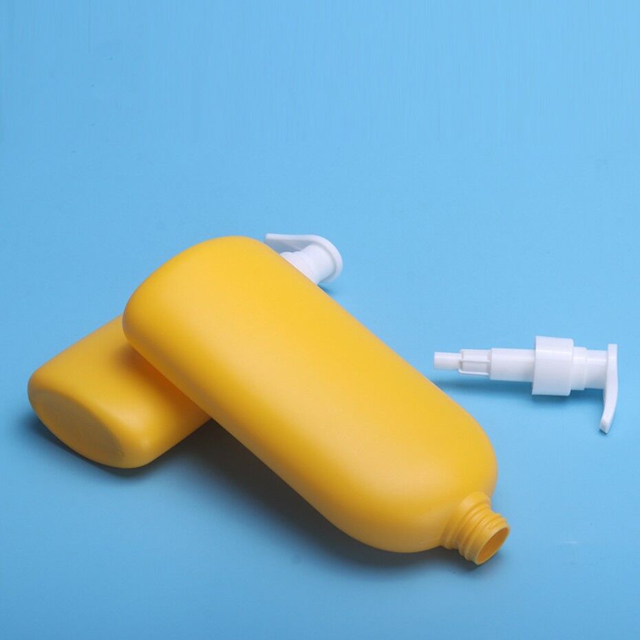 Buy Wholesale China Oem 250ml 450ml Flat Shape Hdpe Bottlewith Lotion