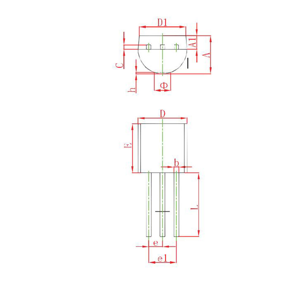 To-92 Plastic-encapsulate Transistor Pnp Transistor 2n3906 - Buy China ...