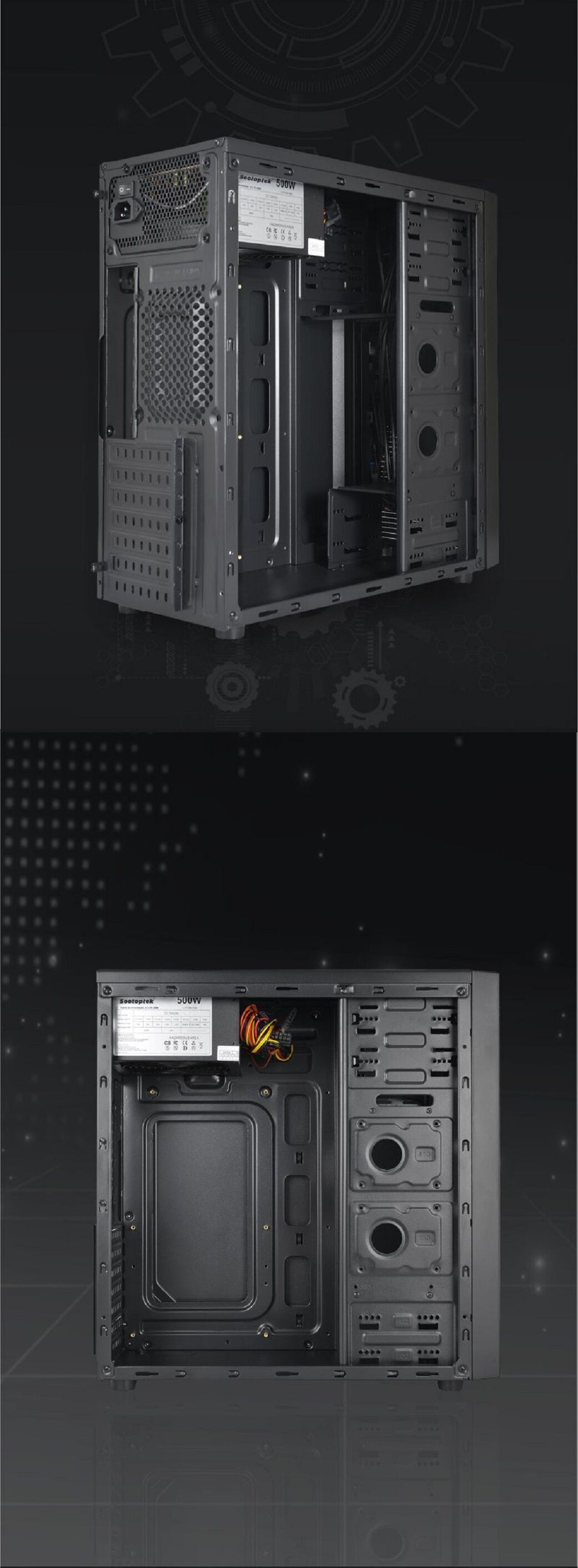 Buy Wholesale China Cheapest Office Micro Atx Computer Case Pc Case ...