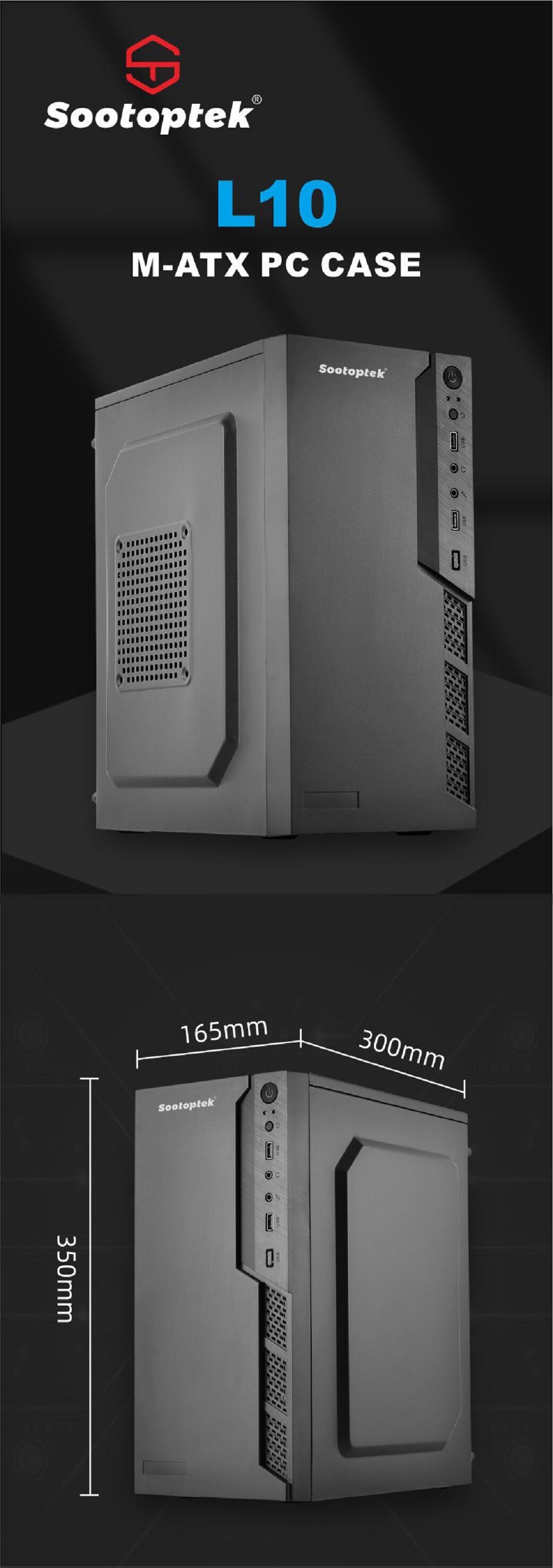 Buy Wholesale China Factory Supply Pc Case Micro Atx Computer Case With ...