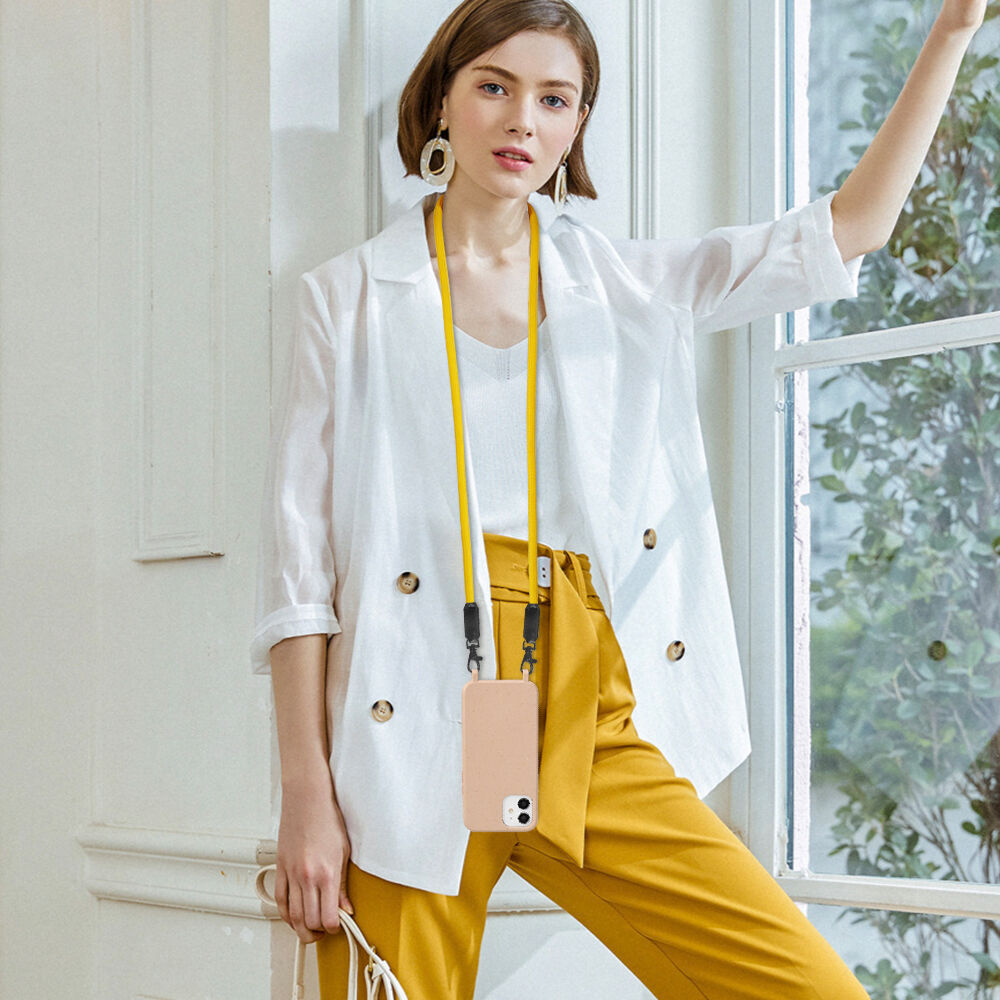 Nylon Crossbody Phone Lanyard Neck Strap With Logo Fashion String ...