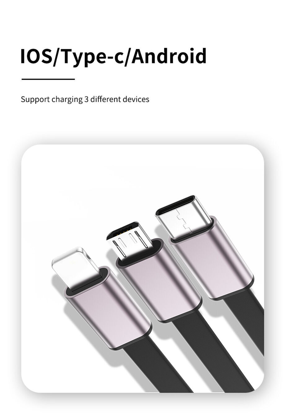 Buy Wholesale China New Arrivals Flat Data Line Usb To 8 Pin Fast ...