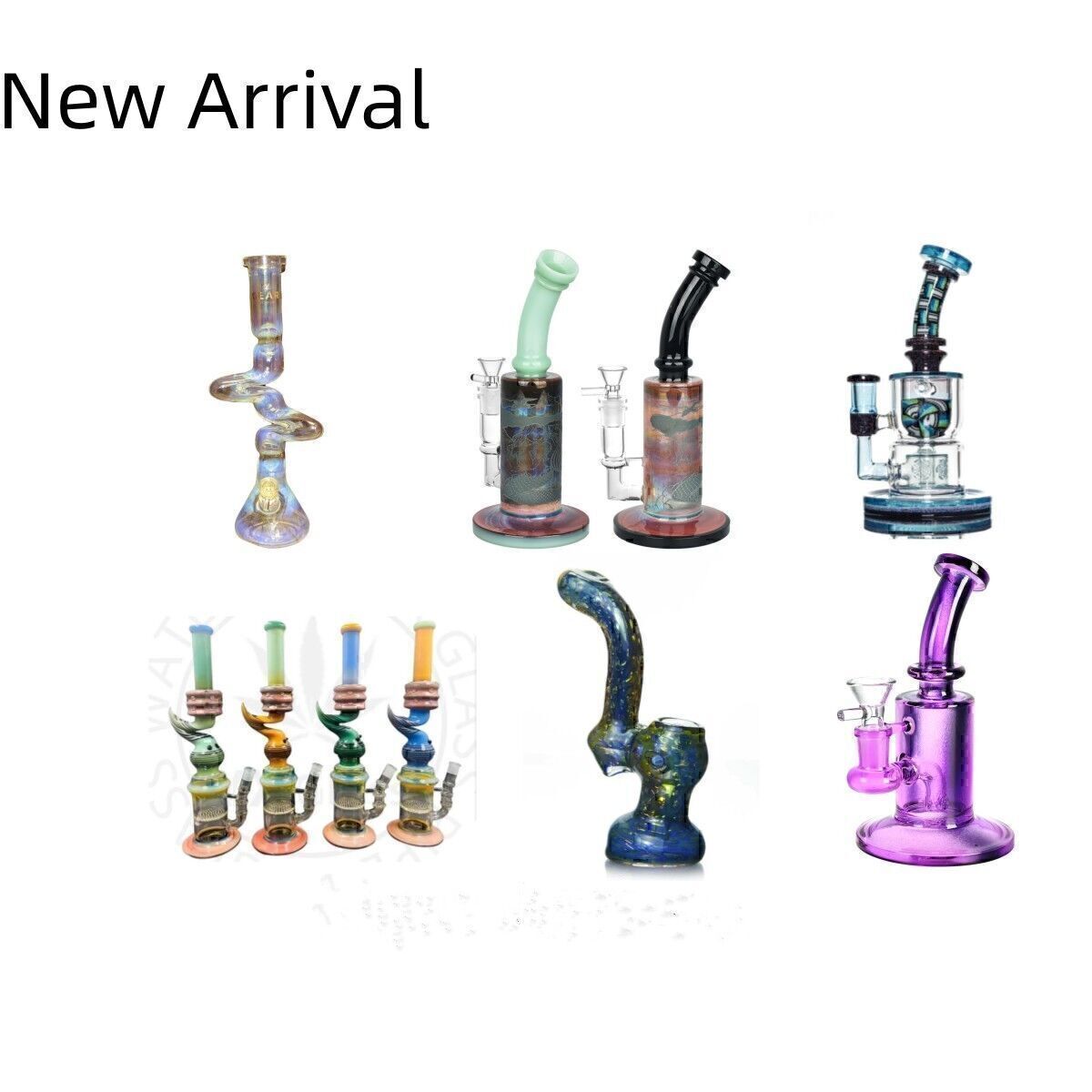 4.3" Liquid Pipe Glass Smoking Pipe Hand Pipe Freezable Tobacco Pipe ...