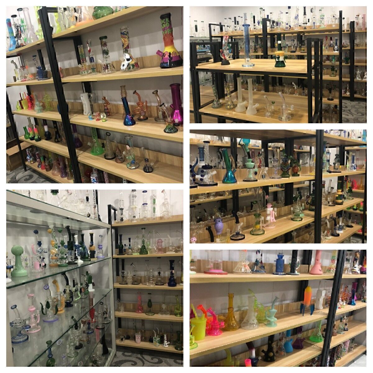 4.3" Liquid Pipe Glass Smoking Pipe Hand Pipe Freezable Tobacco Pipe ...