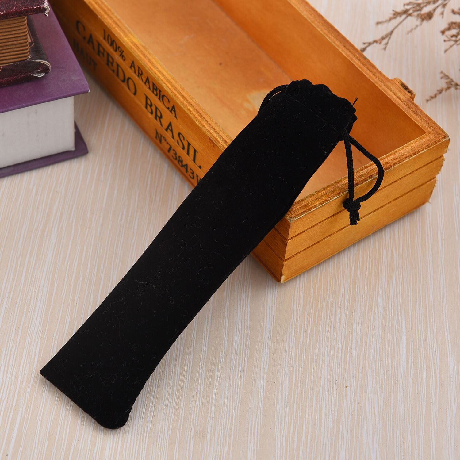 Buy Wholesale China Custom Logo Drawstring Velvet Gift Pouch Flannel ...