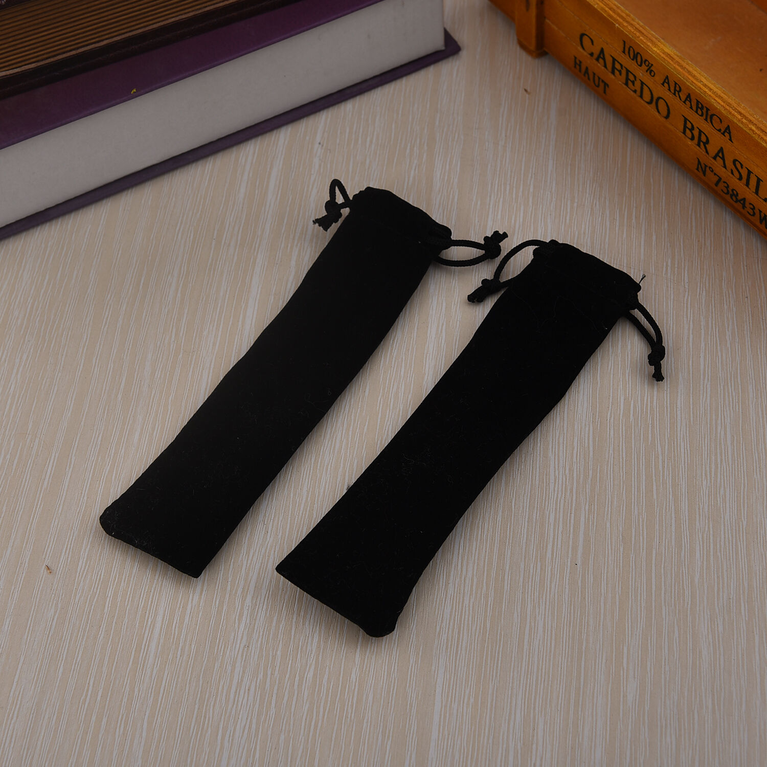 Buy Wholesale China Custom Logo Drawstring Velvet Gift Pouch Flannel ...