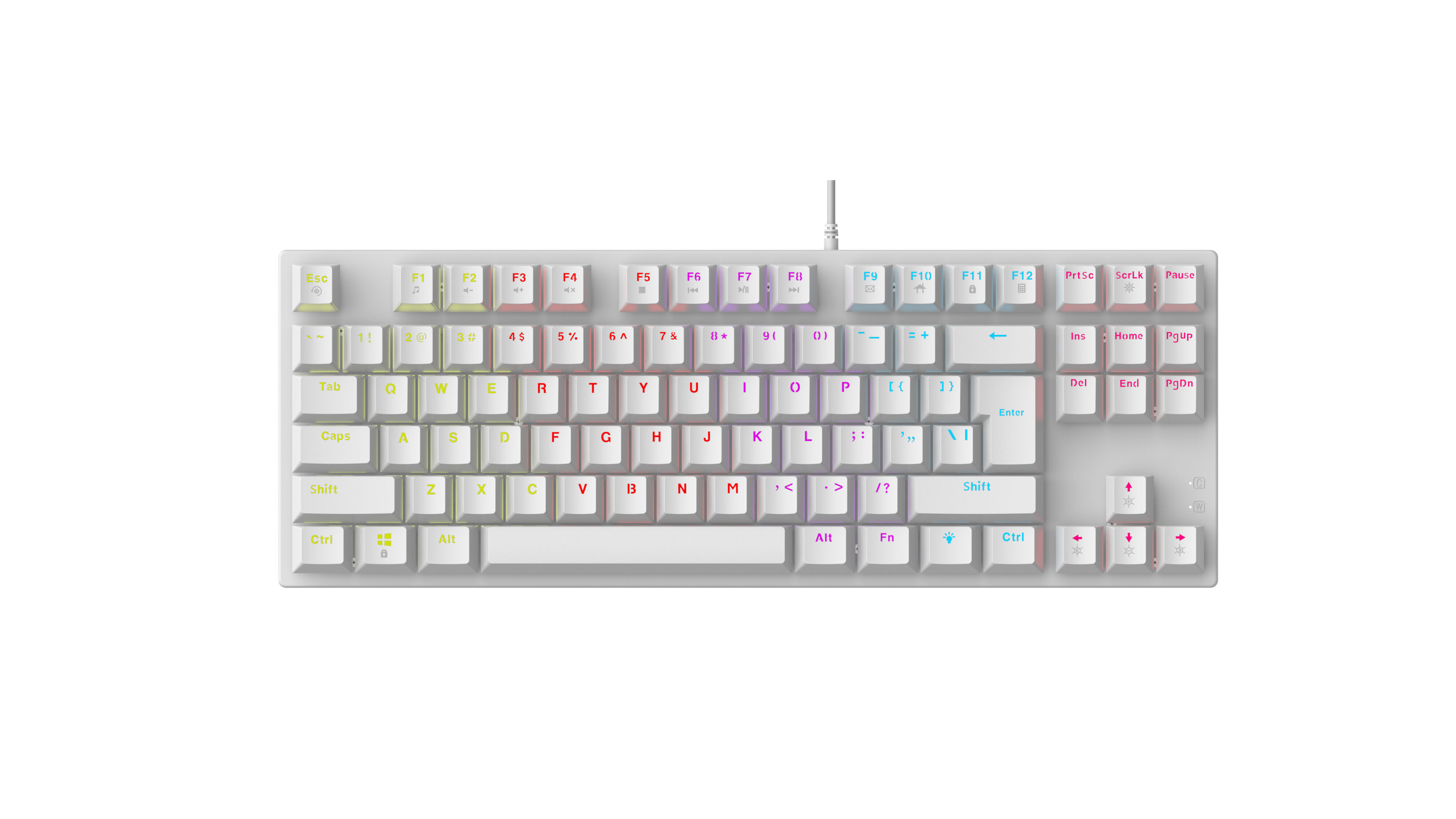 Buy Wholesale China China Supply 104 Keys Gaming Keyboards Abs Material ...