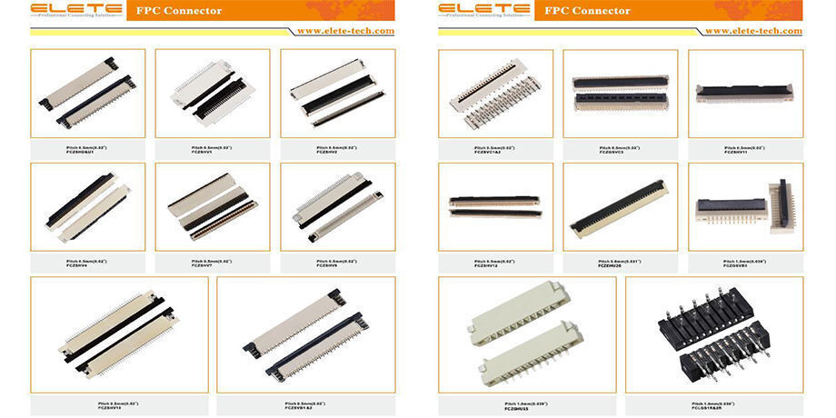 Buy Wholesale China Molex 5051105091 Equivalent 0.5mm Pitch 50 Way Right Angle Female Fpc ...