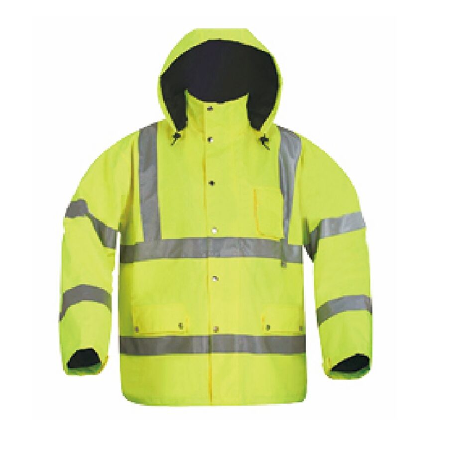 Buy Wholesale China Winter Polyester Padded Safety Jacket With Fleece ...