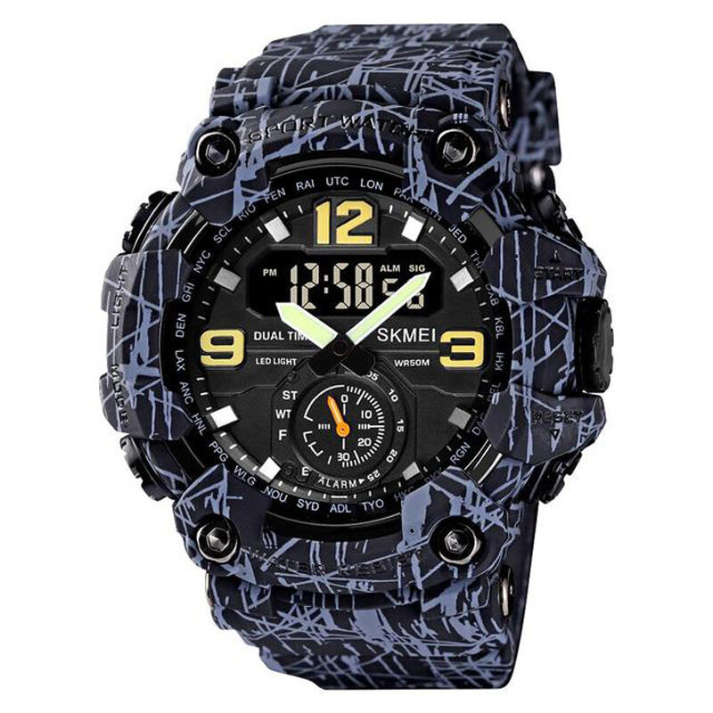 Buy Wholesale China Men's Military Multifunctional Digital Watches 50m ...
