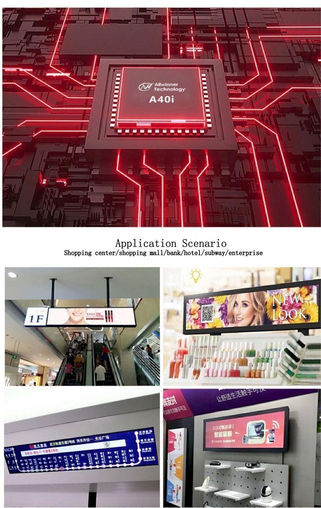 Buy Wholesale China 24 43 Inch Android Os Supermarket Shelf Advertising ...