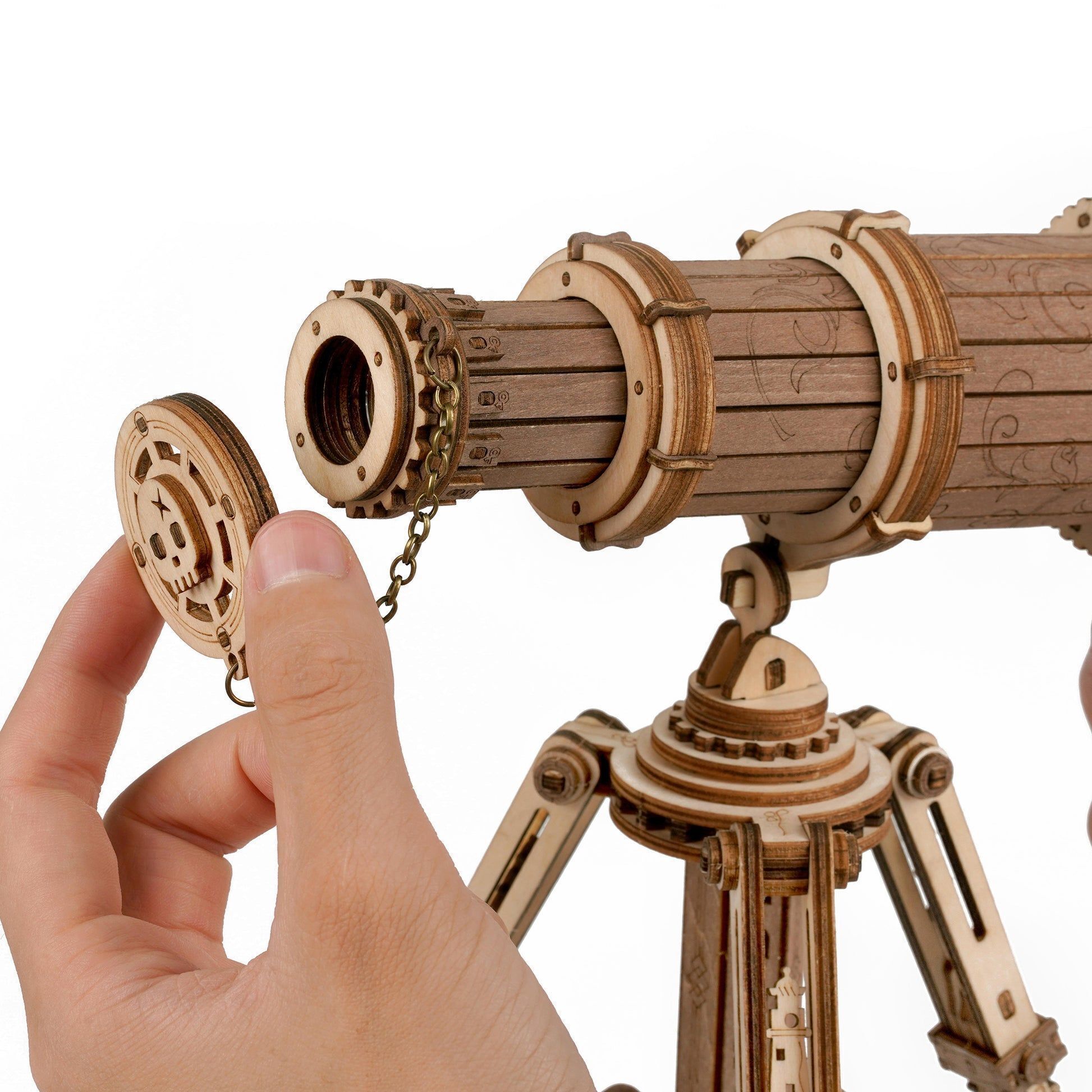 Buy Wholesale China 3d Mechanical Wooden Puzzle Monocular Telescope ...