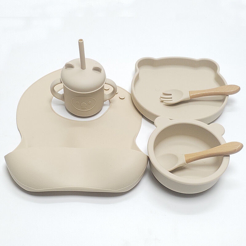Buy Wholesale China Baby Feeding Dish Set Food Grade Silicone Soft ...