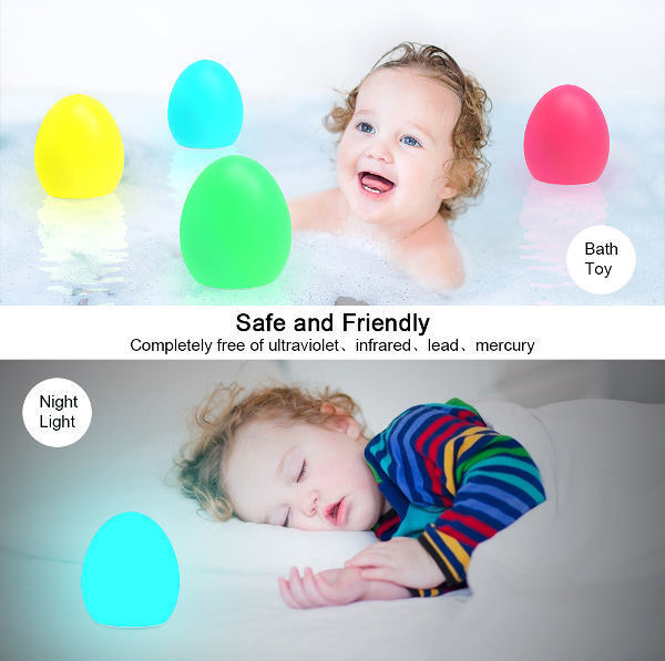 Bulk Buy China Wholesale Ball Egg Silicone Waterproof Lamp Colorful ...