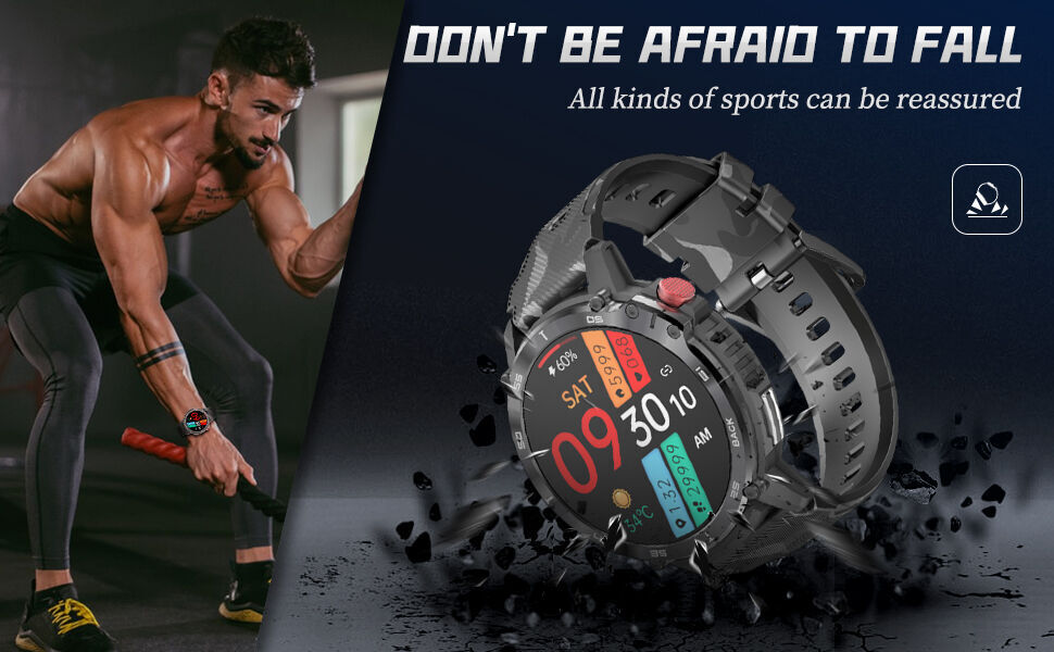 Buy Wholesale China C22 Sport Smart Watch 1.6inch Round 4gb Large ...