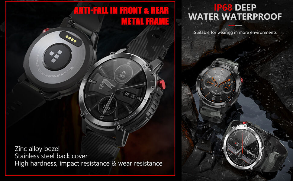 Buy Wholesale China C22 Sport Smart Watch 1.6inch Round 4gb Large ...