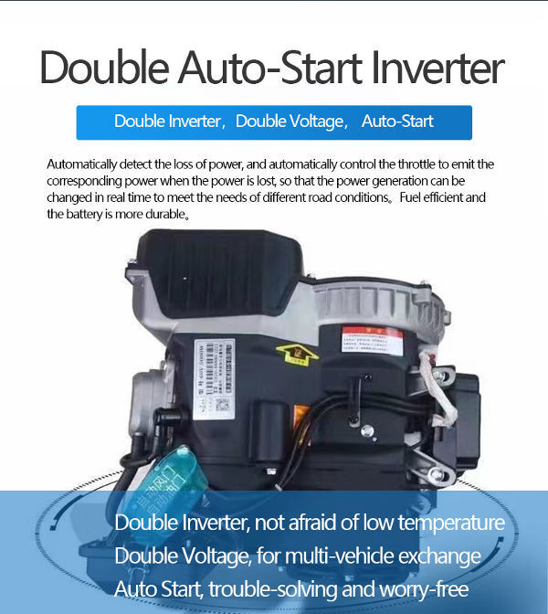 Dc Gasoline Gas Generator Dc 12v 24v 48v 60v 72v 96v Range Extender ...