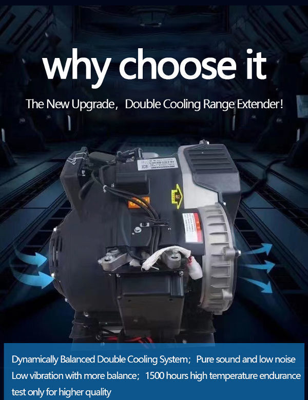 Dc Gasoline Gas Generator Dc 12v 24v 48v 60v 72v 96v Range Extender ...