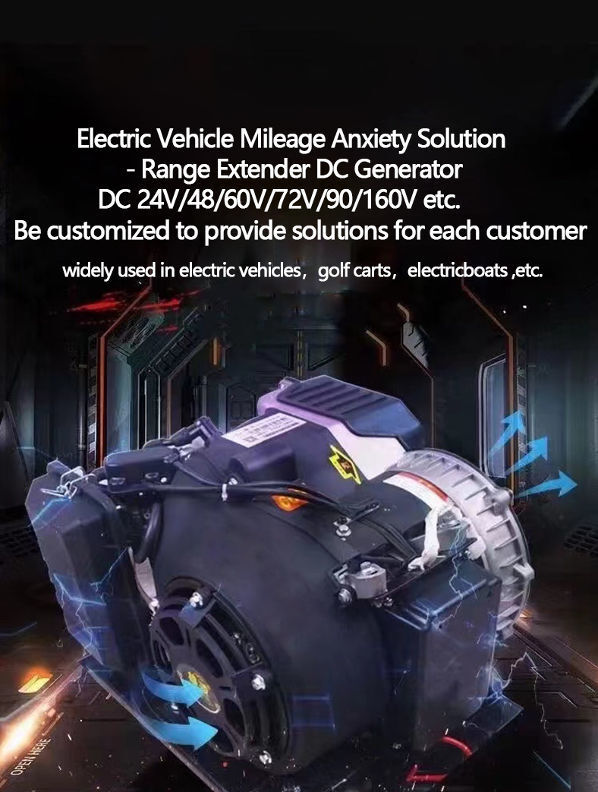 Dc Gasoline Gas Generator Dc 12v 24v 48v 60v 72v 96v Range Extender ...